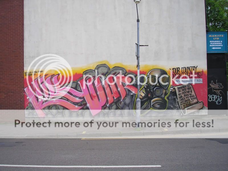 Graffiti: “Kill War” | THREE BASICS