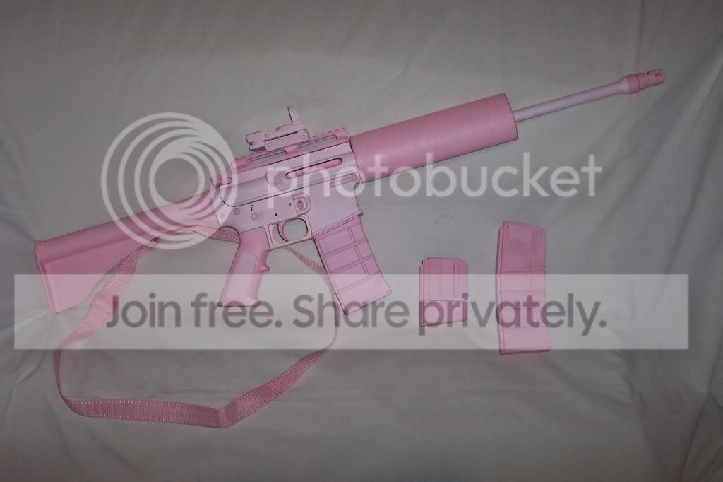 Pics of Pink or Purple guns......need ideas for a "ladies gun ...