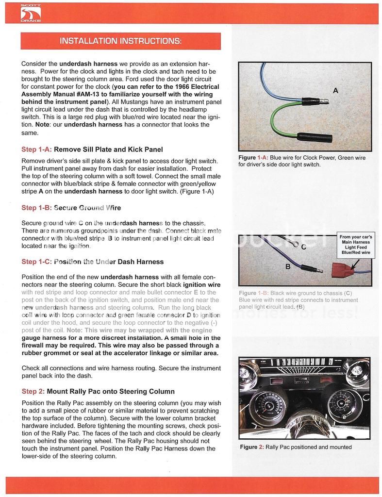NEW Scott Drake Rally-Pac DIP Switch Settings.. | Vintage Mustang Forums