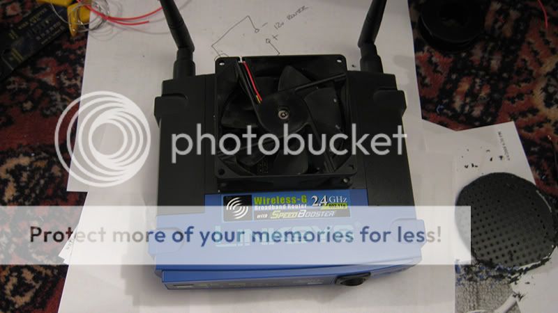 Linksys WRT54GS Fan Mod Question. | [H]ard|Forum